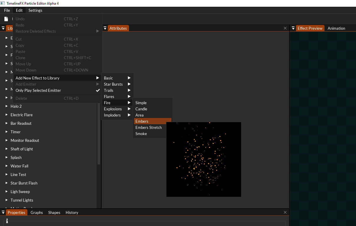 Presets update for gradients and emitters - RigzSoft - Particle Effects Software and Particle Shapes