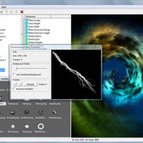 TimelineFX Particle Effects Editor - RigzSoft - Particle Effects Software and Particle Shapes
