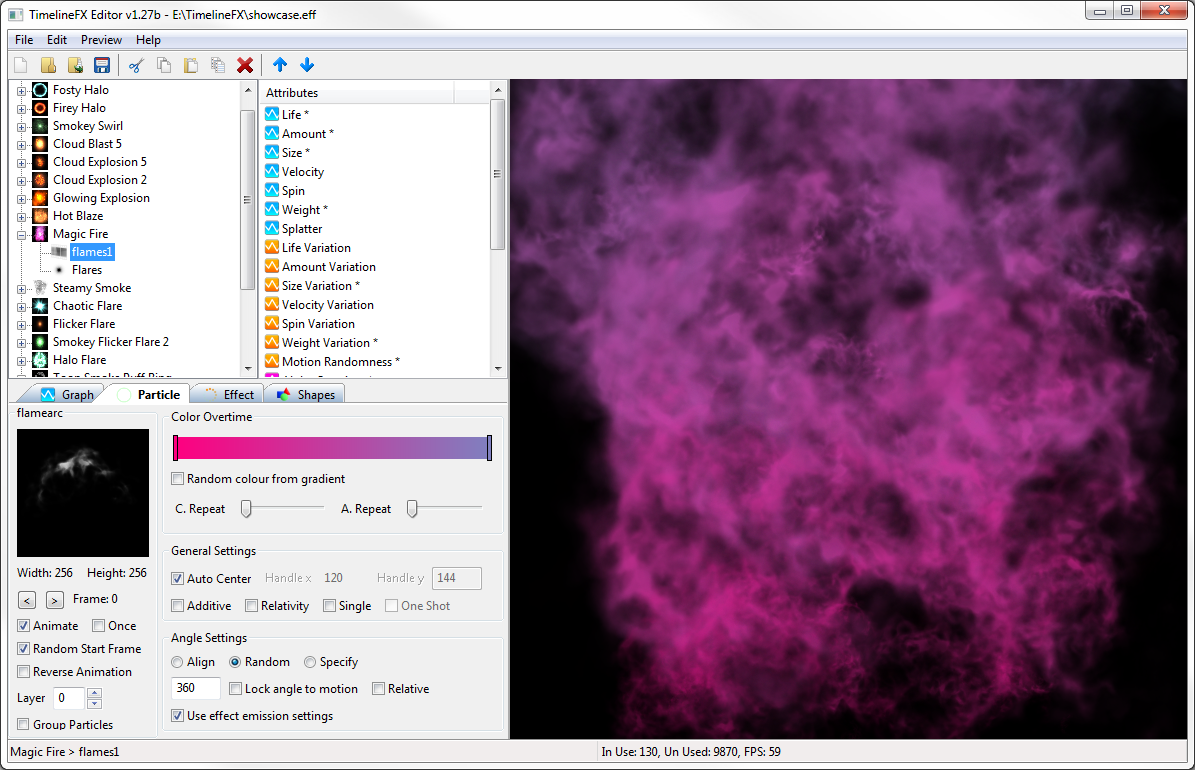 Timelinefx Particle Effects Editor Rigzsoft Particle Effects 1412