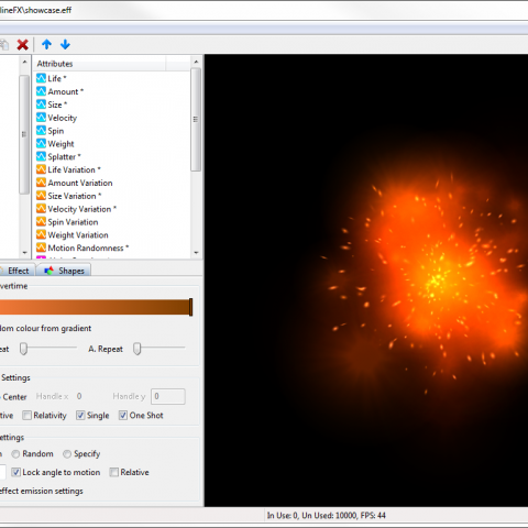 TimelineFX Particle Effects Editor - RigzSoft - Particle Effects Software and Particle Shapes