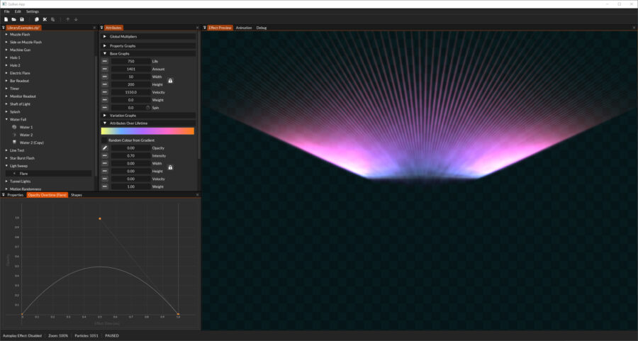 TimelineFX Alpha Version - RigzSoft - Particle Effects Software and Particle Shapes