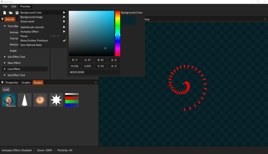 Initial beta version not far away - RigzSoft - Particle Effects Software and Particle Shapes