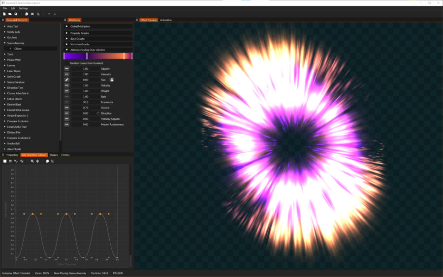 Alpha 6 Released! - RigzSoft - Particle Effects Software and Particle Shapes