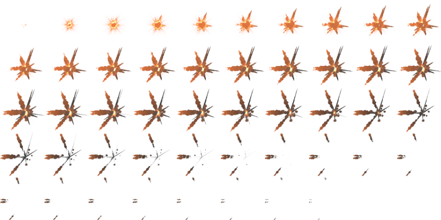 Implement animated sprite sheets on a web page - RigzSoft - Particle ...